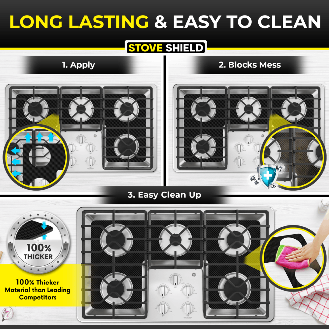 KFGC506JBK05 – KitchenAid Stove Top Protector – Stove Shield